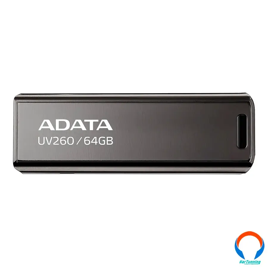 Memoria Usb Adata UV260 / 64GB / Tipo A 2.0 / Metálica Gri | HarTunning Memoria Usb Adata UV260 / 64GB / Tipo A 2.0 / Metálica Gri | HarTunning