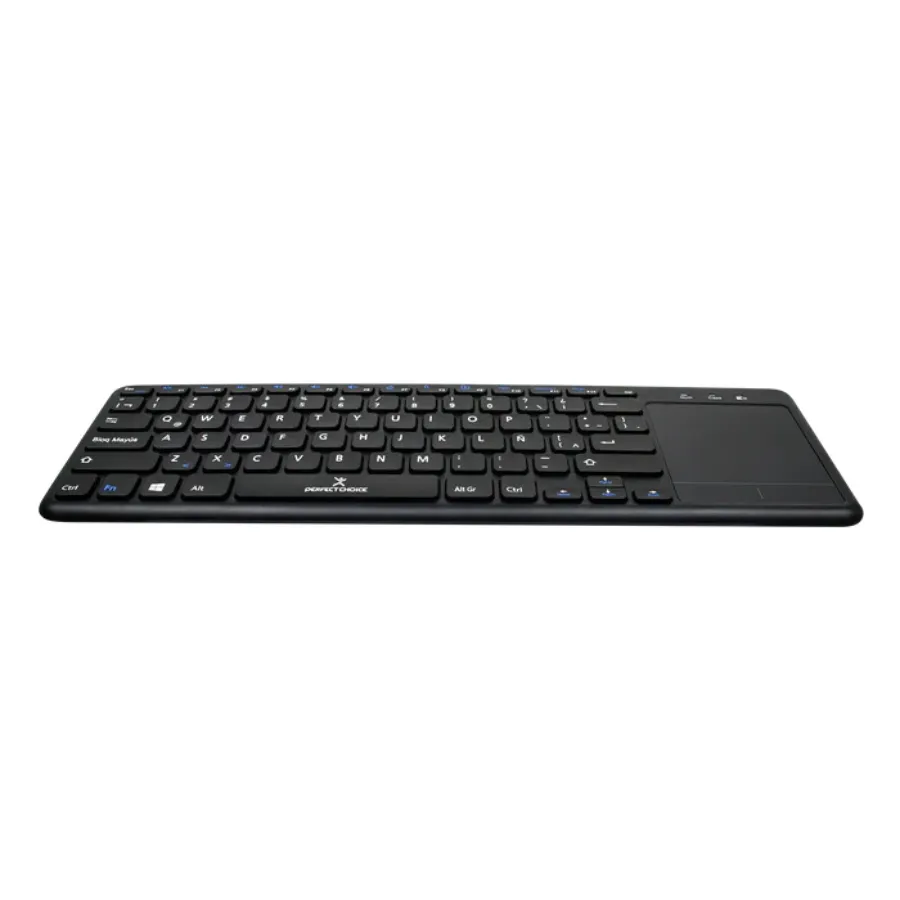 Teclado PERFECT CHOICE PC-201021 / RF Inalámbrico / Usb / Con Touch Pad ...