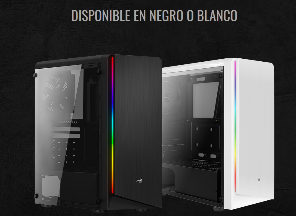 Gabinete AEROCOOL RIFT WG / ATX / Panel Lateral De Acrílico / 1 ...