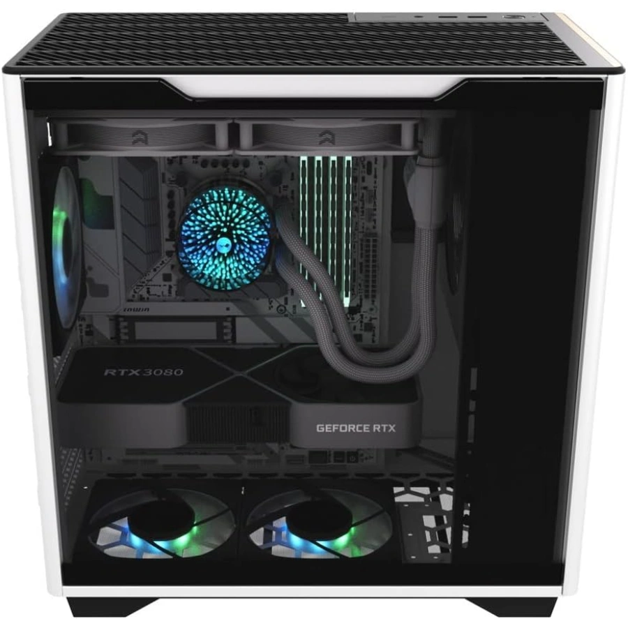Gabinete INWIN A5 WHITE / ATX / Cristal Templado / 1 Vent. Incluido ...