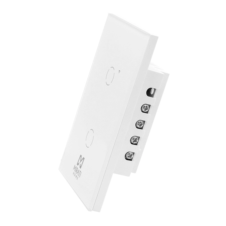 Apagador Inteligente De Pared MIRATI / 2 Apagadores Touch / Wifi 2.4hz ...