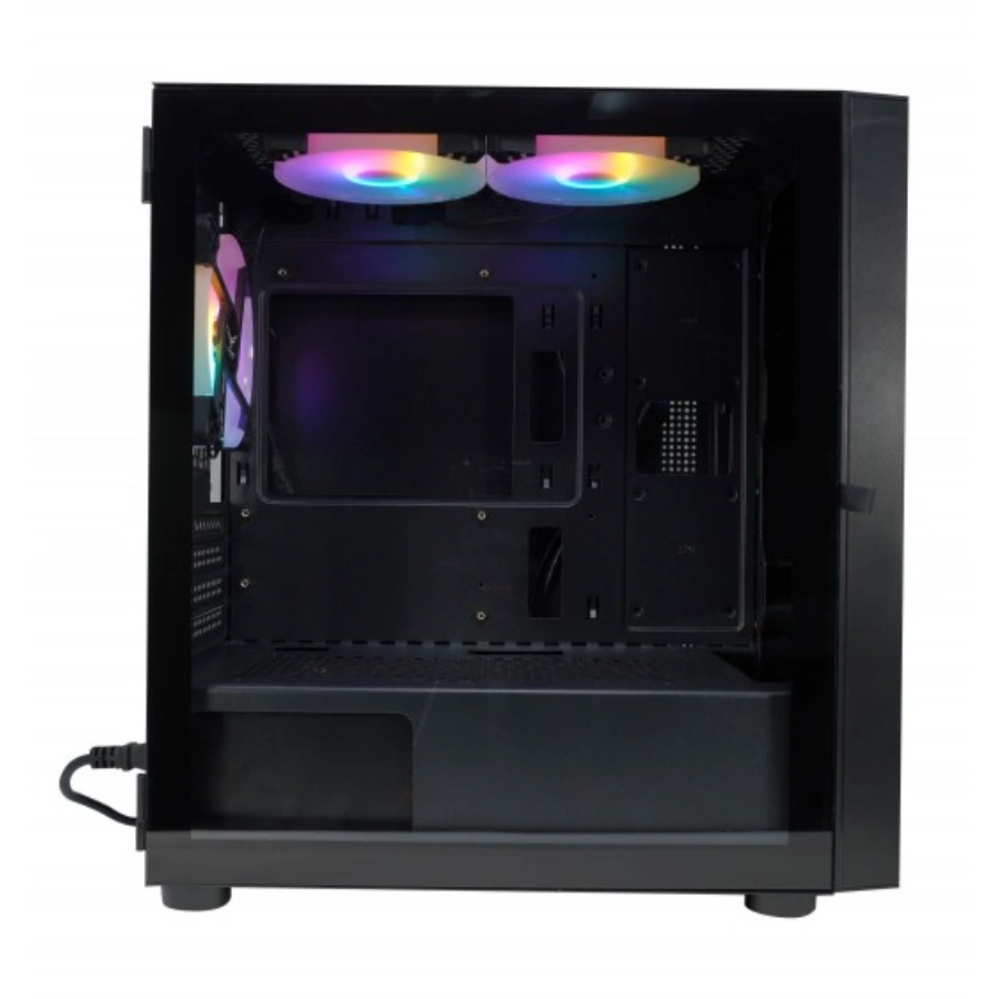 Gabinete EVOTEC TAIPEI EV-1018 / Micro-Tower / Micro ATX, Mini ITX / Panel Cristal Templado ...