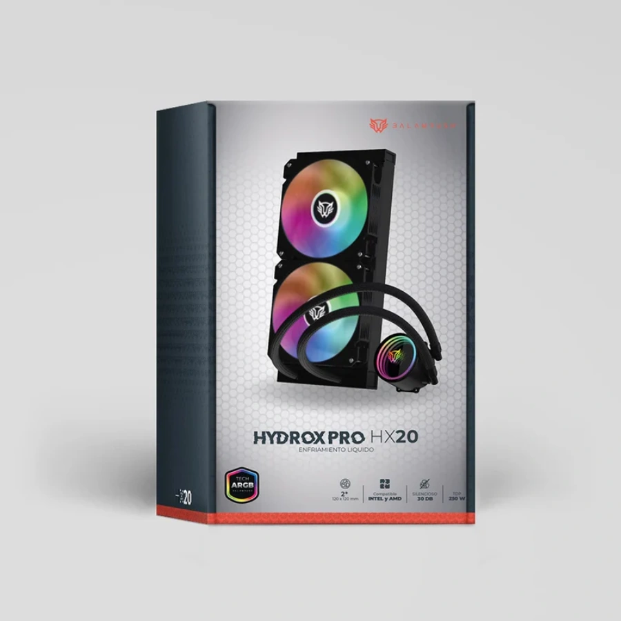 Enfriamiento Liquido AIO BALAM RUSH HYDROX PRO HX20 / 240MM / 800-1800 ...