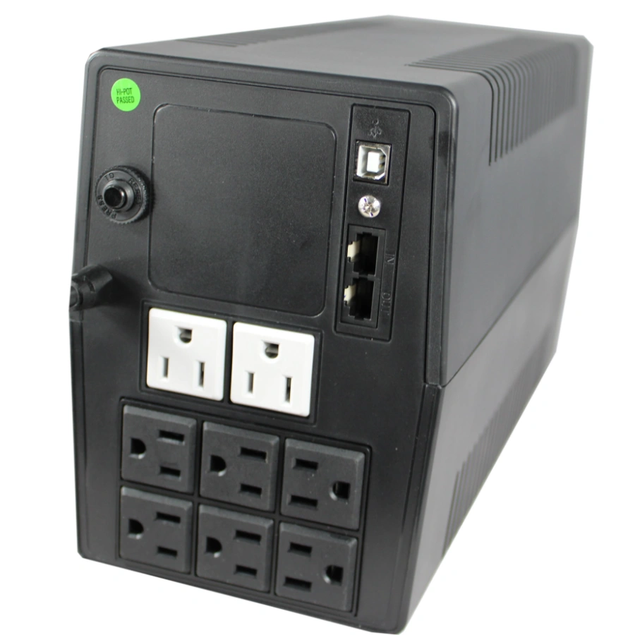 No Break DATASHIELD KS-1000 LCD / 1000VA / 600W / 8 Contactos / Hasta ...