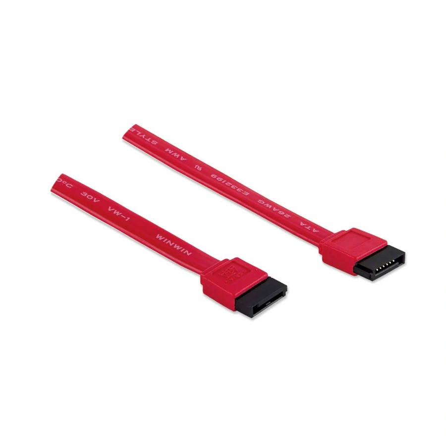 Cable De Datos SATA MANHATTAN 340700 / 7-Pines / SATA-SATA / Hasta 6 ...